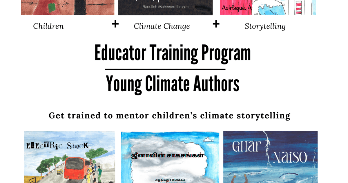 Young Climate Authors Educator Training Program | eePRO